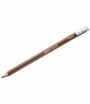 Maped Black’peps Jumbo Triangular HB Pencil With Eraser (46) – First ...