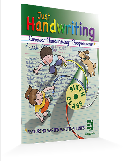 Just Handwriting Cursive 6th Class – First Class Office