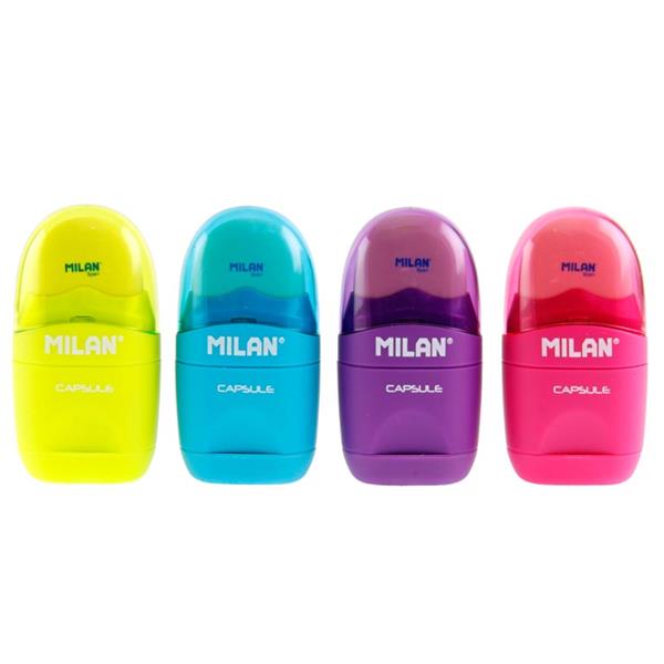 Milan Afilaborra Capsule Eraser & Sharpener – First Class Office
