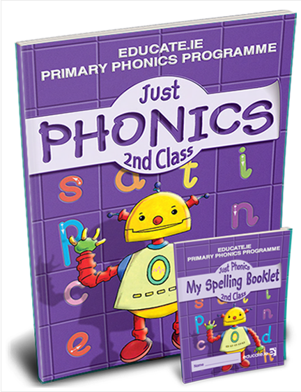 Just Phonics 2nd Class + Sounds Booklet - First Class Office