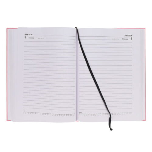 Premto A4 Page A Day 2026 Diary in Pastel Colours - First Class Office